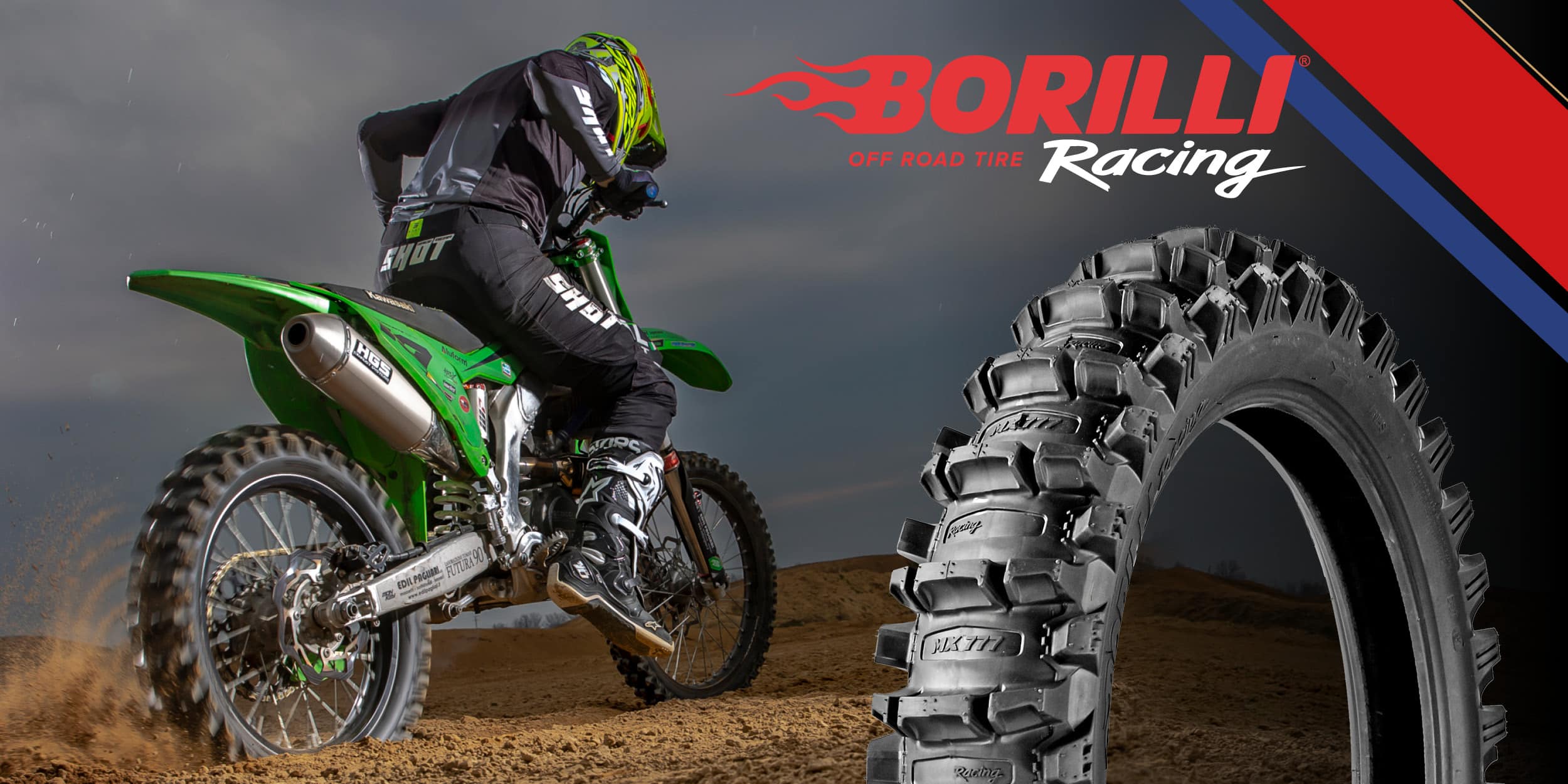 BORILLI – NOUVEAU PNEUS CROSS - SEMC.PRO - Univers Moto